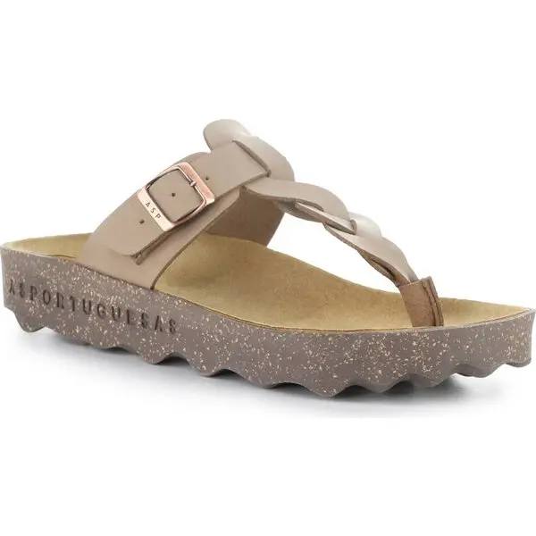 Fly London Cardigen Flip Flop - Sand