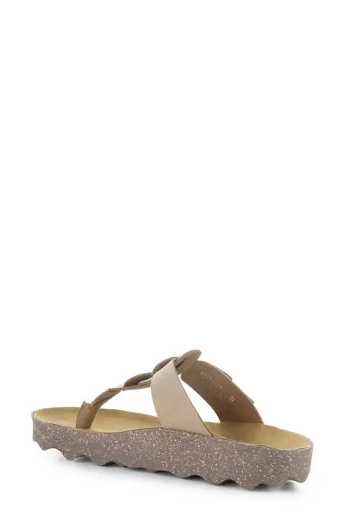 Fly London Cardigen Flip Flop - Sand
