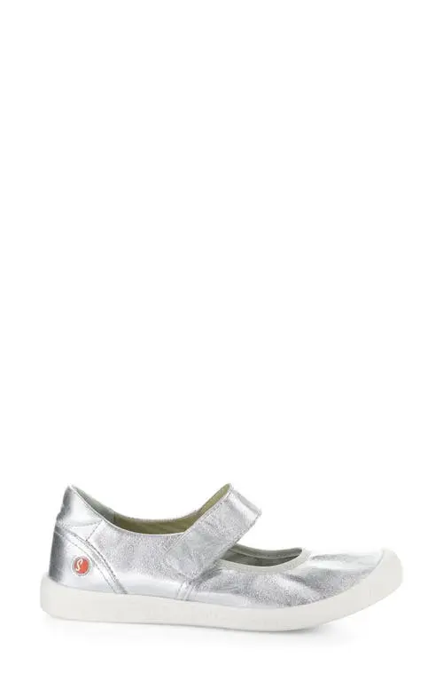 Fly London Igla Mary Jane Sneaker - Silver