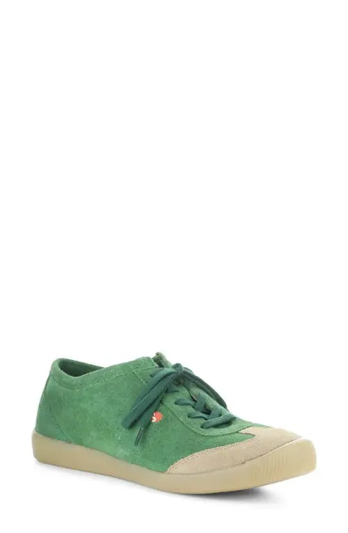 Fly London Irie Lace-up Sneaker - Green/sand