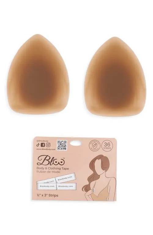 BLOO Seamless Confidence Waterproof Silicone Nipple Covers & Fashion Tape Kit - Dark