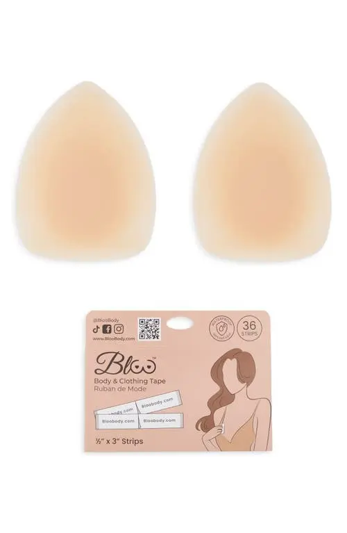 BLOO Seamless Confidence Waterproof Silicone Nipple Covers & Fashion Tape Kit - Light