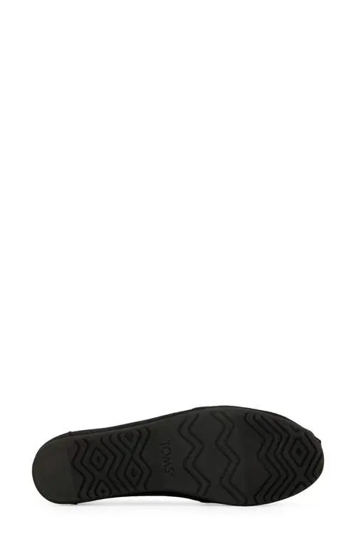 Toms Alpargata Ballet Flat - Black