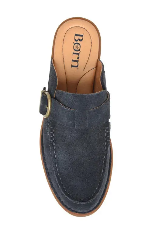 BØRN Meg Mule - Navy Suede