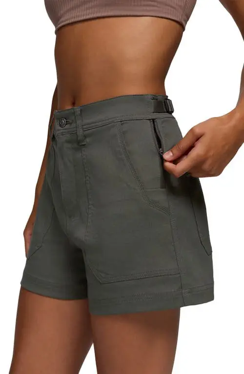 Prana Stretch Zion Cargo Shorts - Spruce