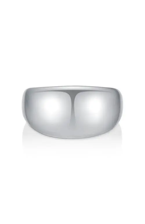 MANTRA Dome Ring - Silver