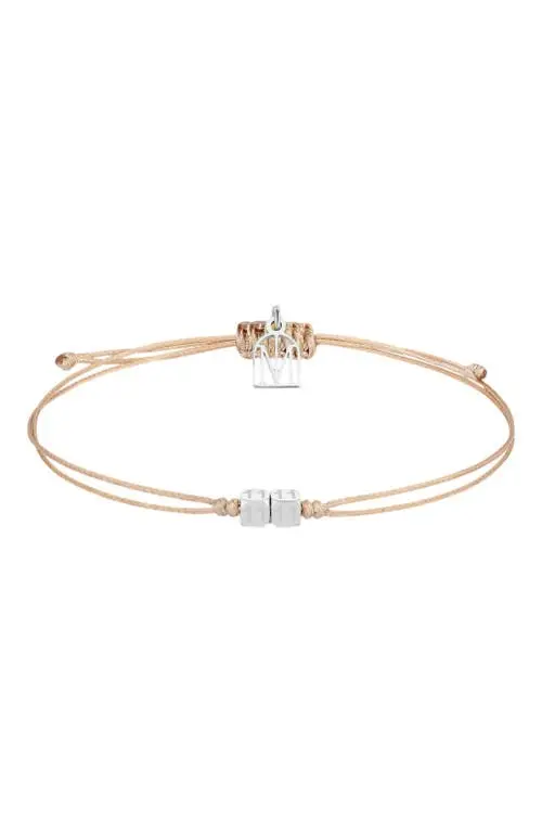 MANTRA Thread Of Divine Guidance 1111 Bracelet - Silver