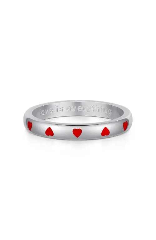 MANTRA Love Is Everything Ring - Silver