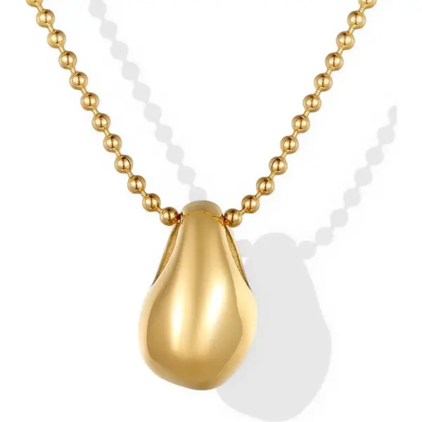 MANTRA Calm Stone Necklace - Gold