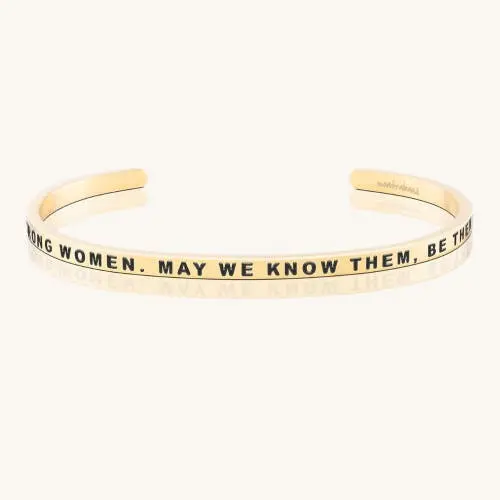 MANTRA Bangle - Yellow Gold