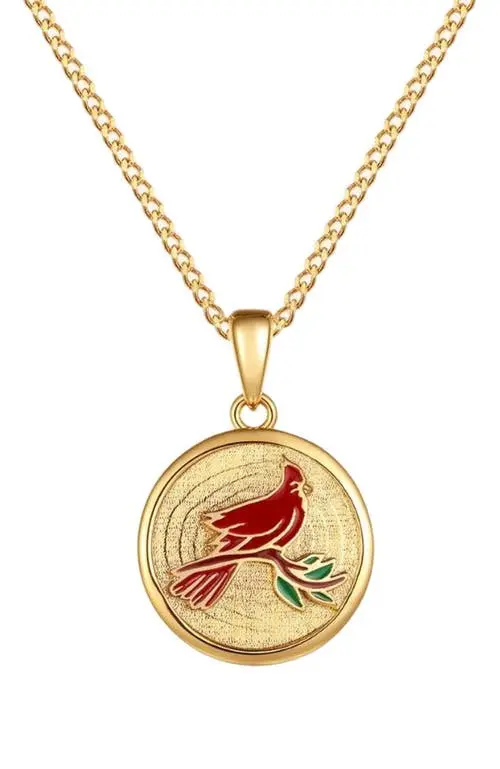 MANTRA Cardinal Pendant Necklace