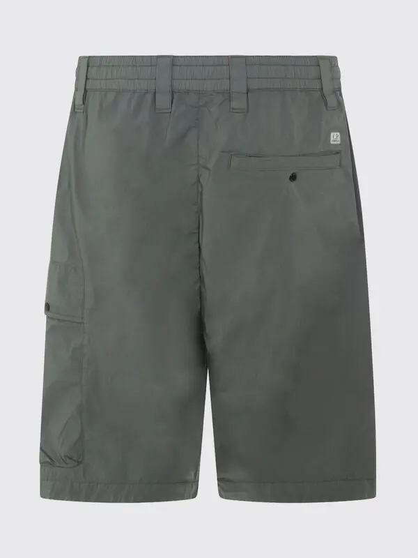 C.P. COMPANY Stretch Cotton Blend Cargo Shorts - Green