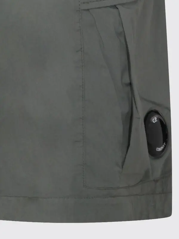 C.P. COMPANY Stretch Cotton Blend Cargo Shorts - Green