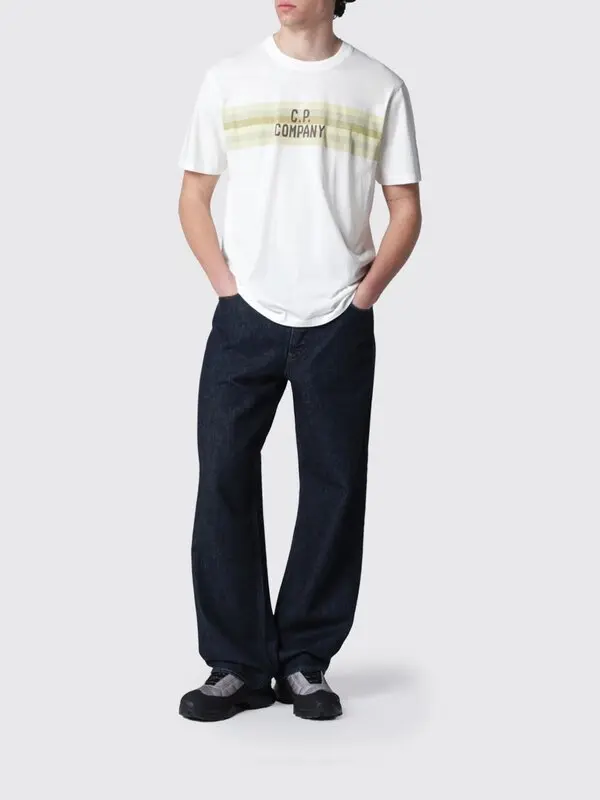 C.P. COMPANY Cotton T-shirt With Logo