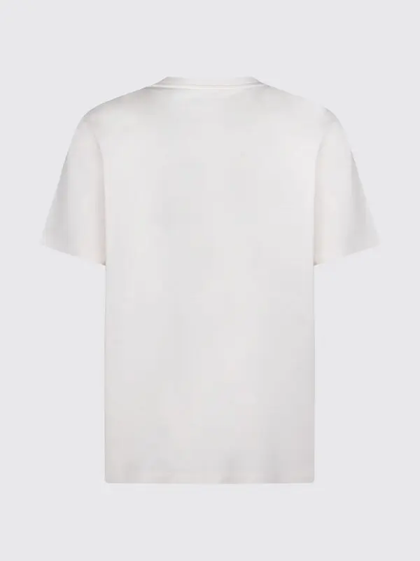 Y3 Relaxed Fit Cotton T-shirt With Tone-on-tone Printed Logo