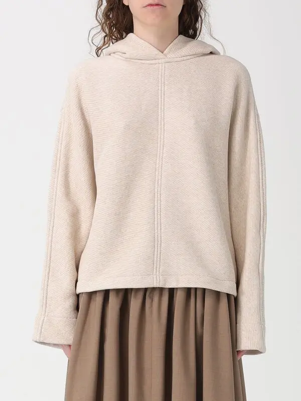 Max Mara Hooded Sweatshirt - Beige