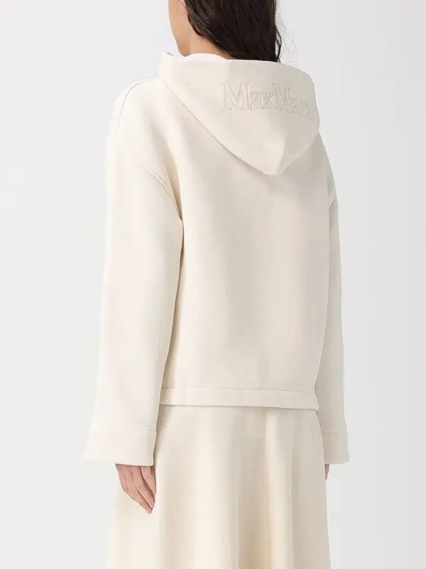 Max Mara Textured Knit Hoodie - Ivory