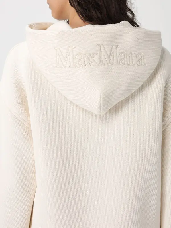 Max Mara Textured Knit Hoodie - Ivory