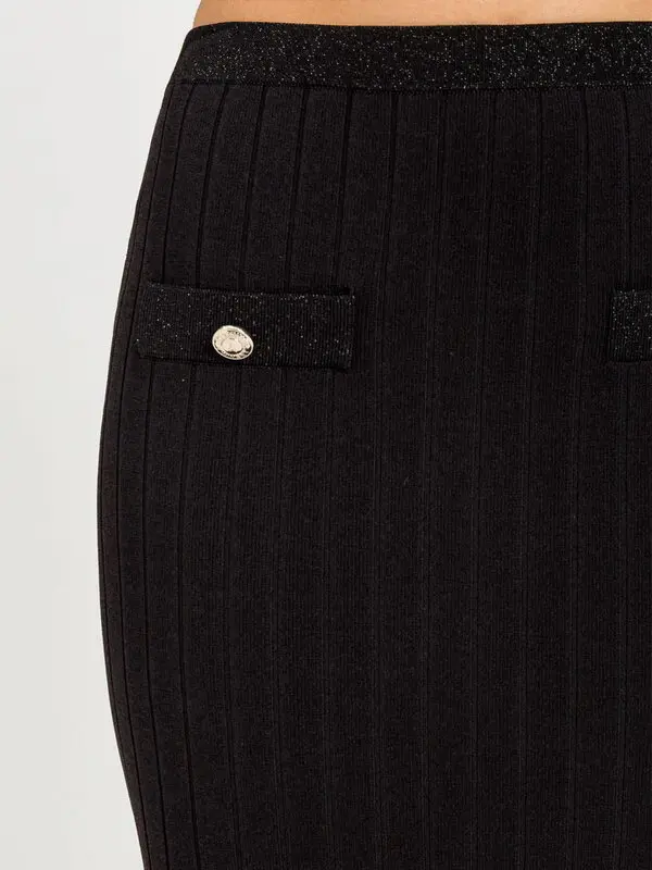 TWINSET Knit Midi Skirt