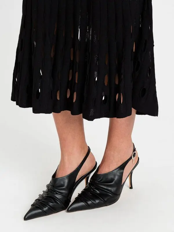 TWINSET Knit Midi Skirt