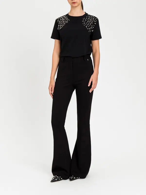 TWINSET Embellished Cotton T-shirt