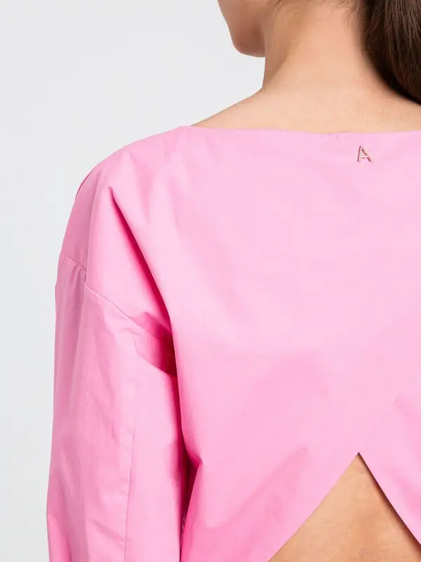 TWINSET Stretch Cotton Blouse