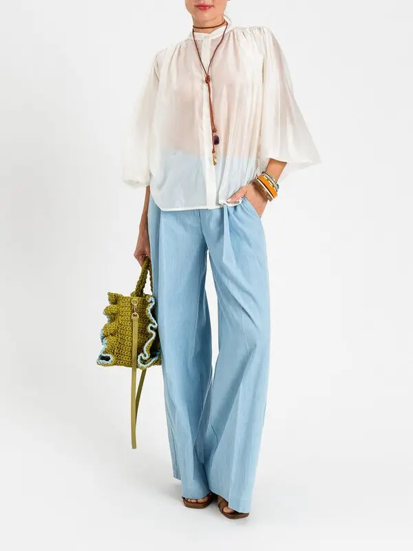 TWINSET Wide Leg Trousers