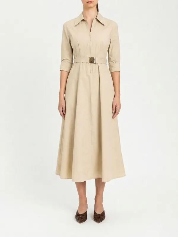 TWINSET Midi Dress - Beige