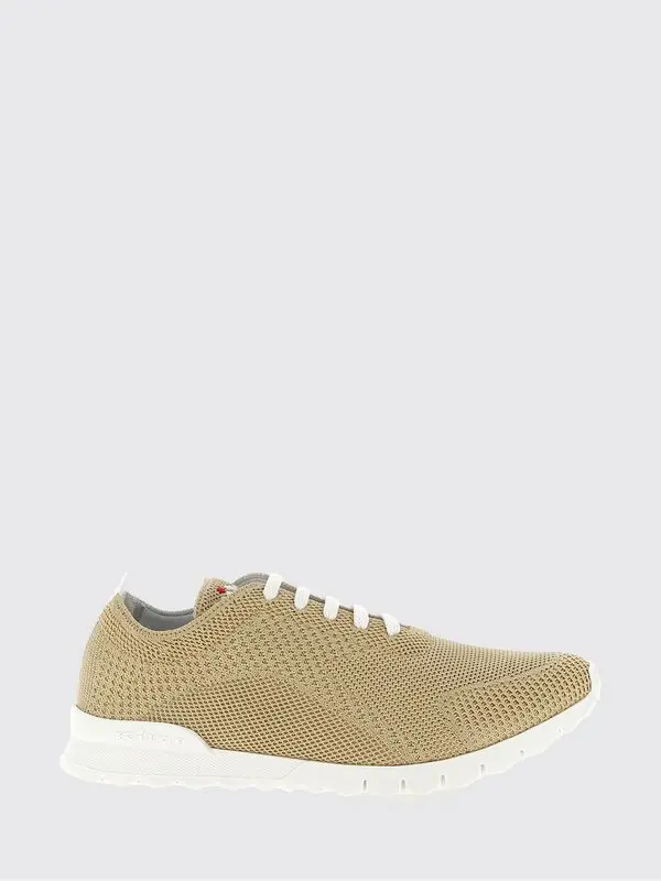 Kiton Crochet Cotton Sneakers - Beige