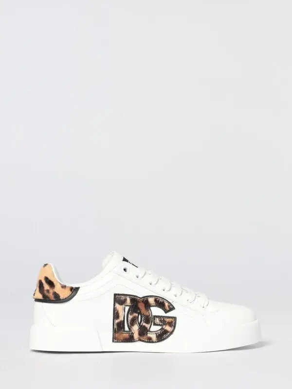 Dolce & Gabbana Low Top Sneakers - Brown