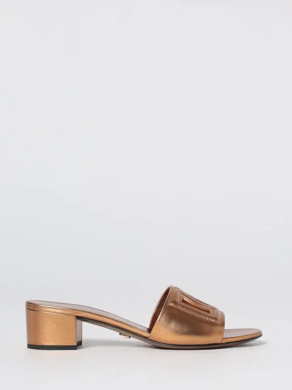 Dolce & Gabbana Heeled Mules - Brown