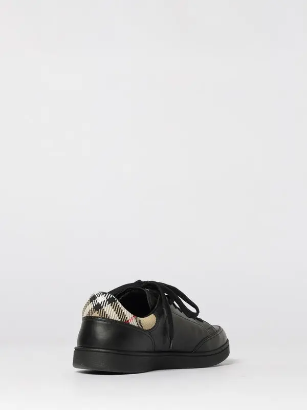 Burberry Lace-up Sneakers - Black