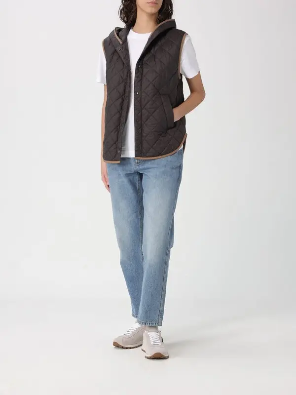 Brunello Cucinelli Quilted Waistcoat - Black