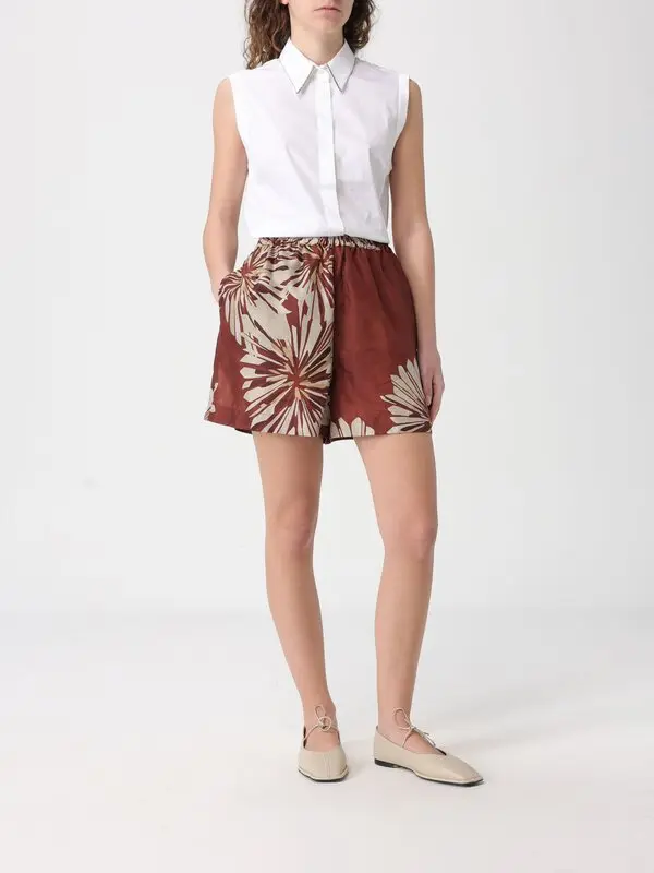 Brunello Cucinelli Floral Print Shorts