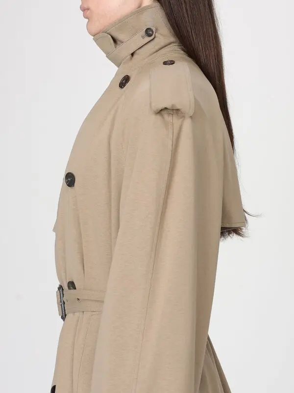 Balenciaga Belted Trench Coat - Beige