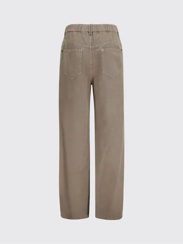 Brunello Cucinelli Wide Leg Jeans - Brown