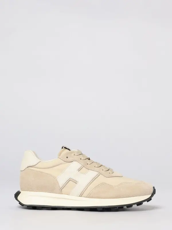 Hogan Lace-up Sneakers - Beige