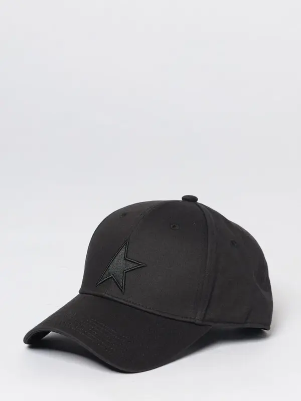GOLDEN GOOSE Baseball Cap - Black