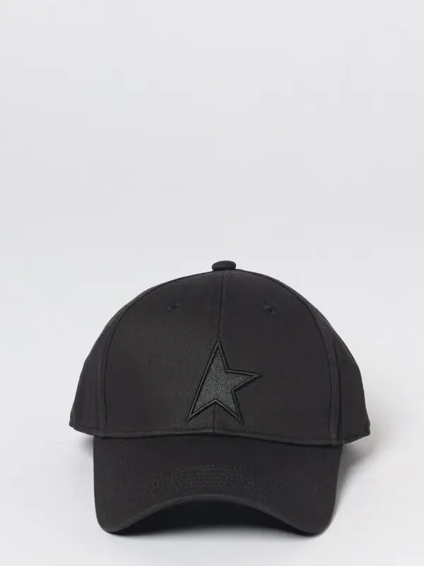 GOLDEN GOOSE Baseball Cap - Black