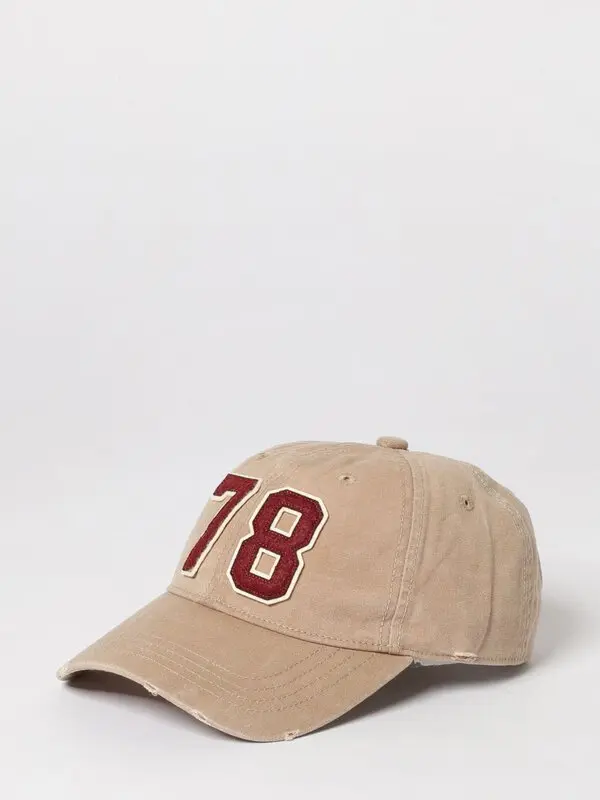 GOLDEN GOOSE Baseball Cap - Sand