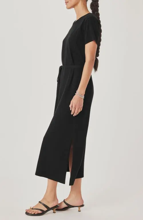 Splendid Keegan T-shirt Midi Dress - Black