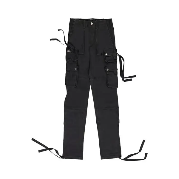 Amiri Tactical Leather Cargo Pants
