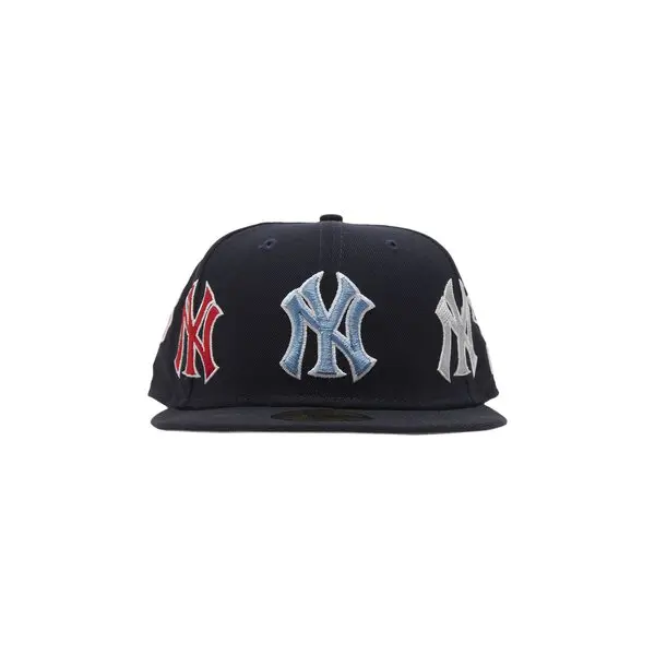 Supreme X New York Yankees Kanji New Era Cap - Blue