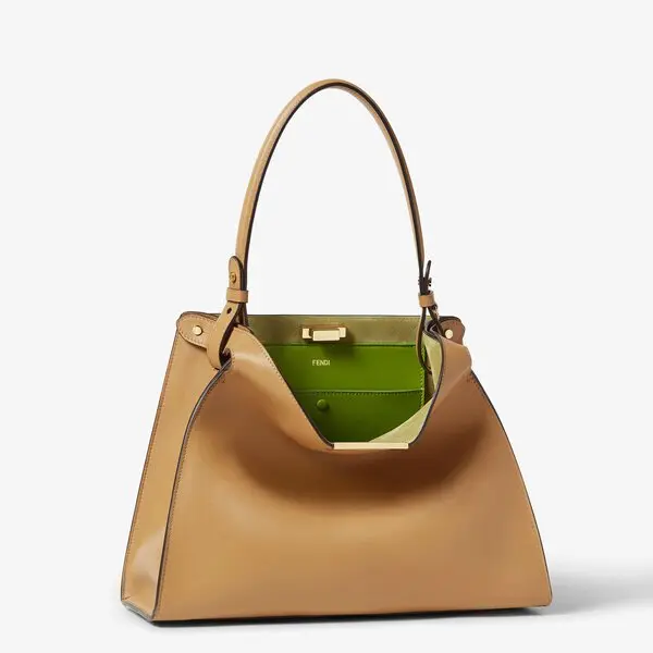 Fendi Way Medium Bag - Beige
