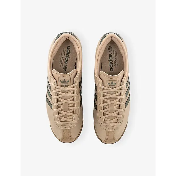 Adidas Italia 70s Suede Trainers - Cardboard Olive Strata G