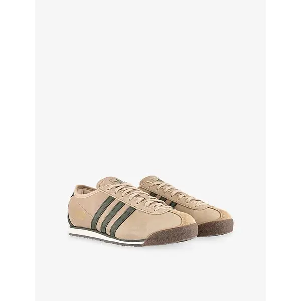 Adidas Italia 70s Suede Trainers - Cardboard Olive Strata G