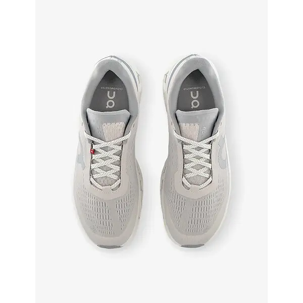 On Cloudmonster Mesh Trainers - Pearl Ivory