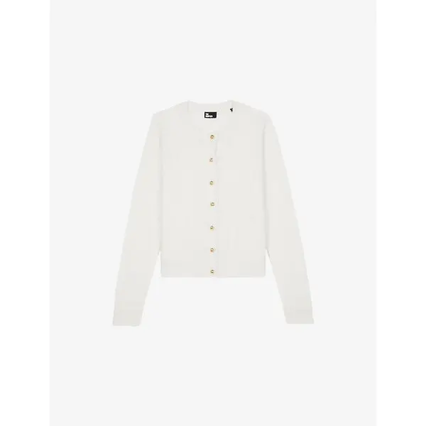 The Kooples Round-neck Cashmere Cardigan