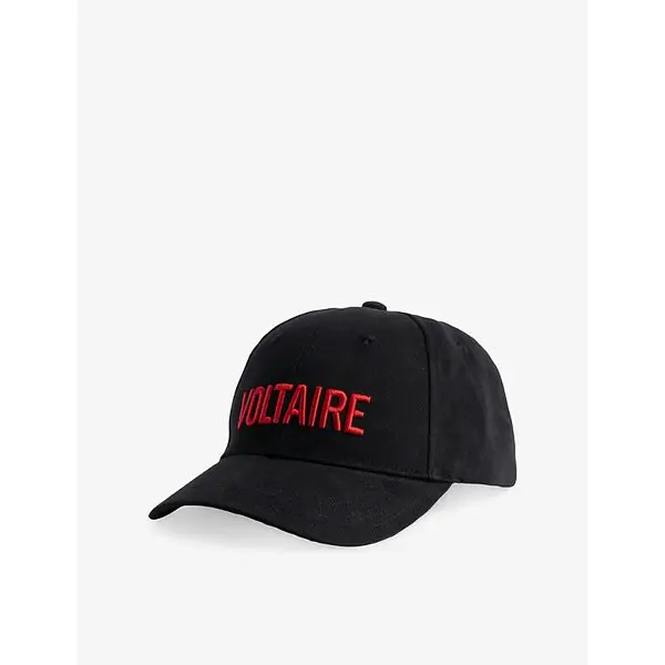 Zadig&Voltaire Cotton Baseball Cap - Kiss