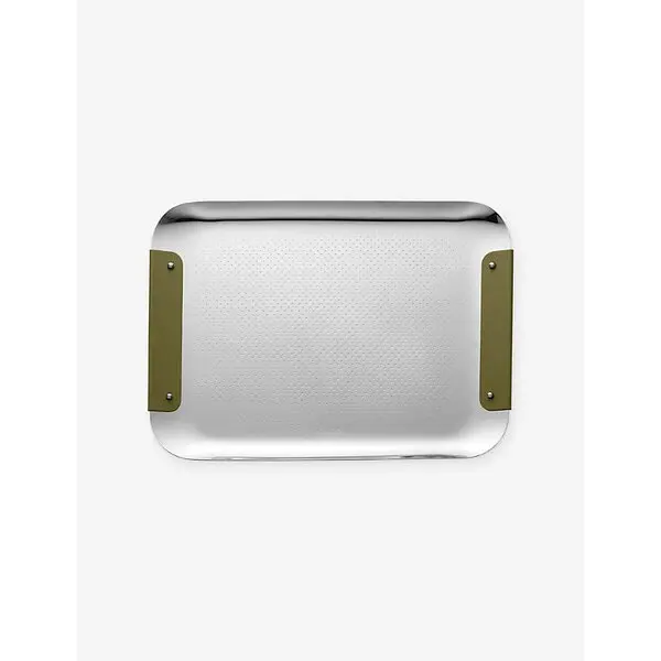 Christofle Club Stainless-steel Rectangular Tray 32cm X 23cm - One-color